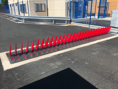 Hydraulic Speed Bump Spike Barrier - Karen Grubu
